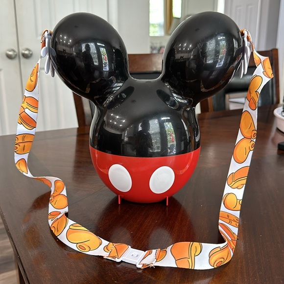 Disney | Bags | Mickey Mouse Shaped Popcorn Bucket Magic Kingdom | Poshmark